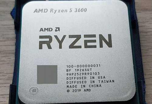Новый процессор AMD Ryzen 5 3600