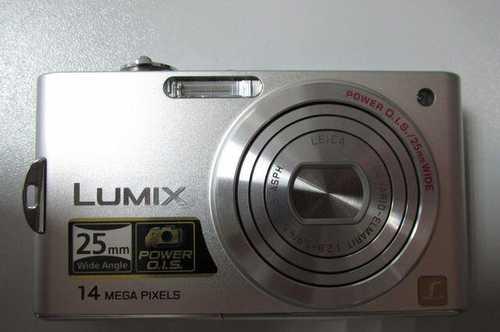 Новый Полный комплект Panasonic DMC-FX66 Серебро