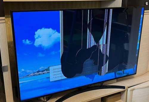 Телевизор lg 55up81006la разбит экран