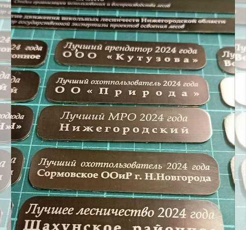 Шильды,таблички с лазер гравировкой из нержавейки