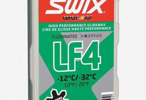 Мазь скольжения твёрдая Swix LF4 Green 60 грамм