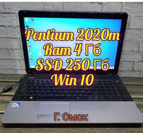 15.6" Packard Bell EasyNote TE11, Pentium, RAM 4 ГБ, 250 ГБ, GeForce 710M