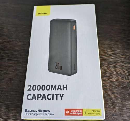 Внешний аккумулятор Baseus 20000mah