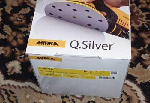 Круги mirka Q.silver 125мм P80