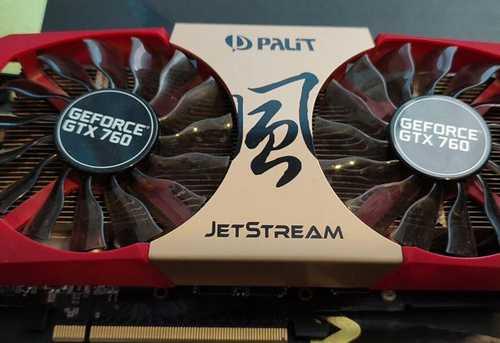 Видеокарта Palit GeForce GTX 760 Jetstream 2 Gb