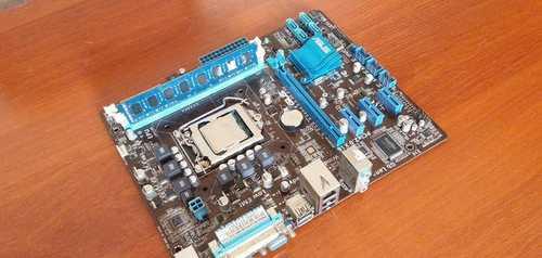 Плата – LGA-1155 asus P8H61-M LX plus на запчасти