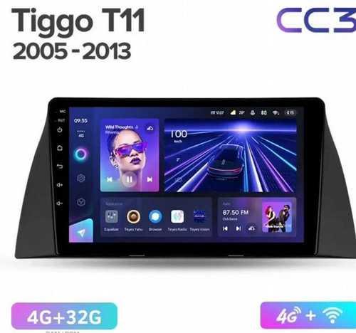 Магнитола Teyes CC3 4/32Gb для Chery Tiggo T11 1