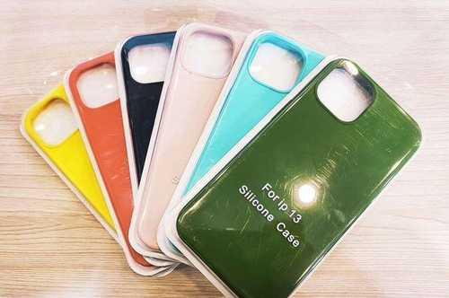 Чехол Silicon Case Apple iPhone 13 (в ассортименте