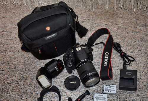 Canon EOS 650D с объективом 18-135mm IS STM