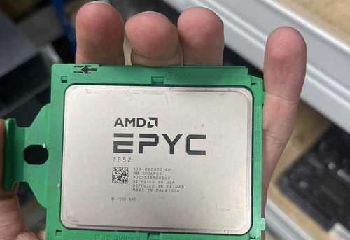 Процессор AMD epyc 7F52 3.5GHz-3.9GHz SP3