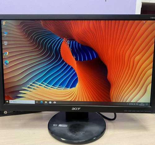 Монитор Acer v203Hab, 20", 1600x900