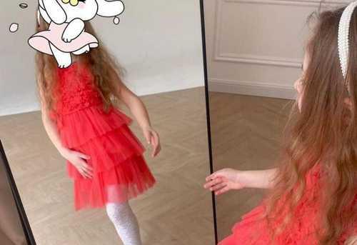 Детское нарядное платье 116-122 см