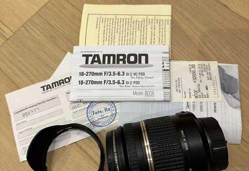 Объектив Tamron AF 18-270mm
