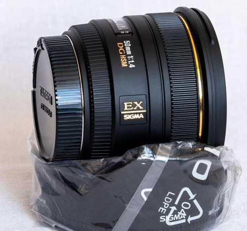 Sigma DG 50 mm f/ 1.4 EX HSM (Мinoltа А)