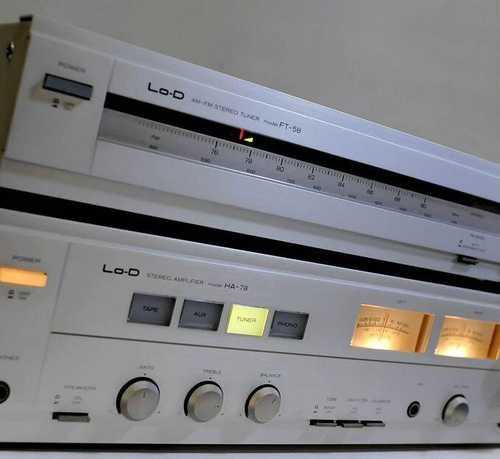 Комплект Аппаратуры Lo-D HA-78 / Lo-D FT-58, 1980г