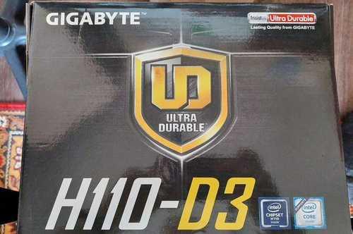 Материнская плата gigabayte H110-D3