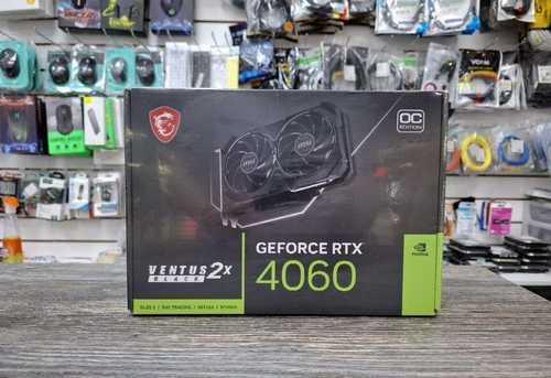 Видеокарта MSI GeForce RTX 4060 Ventus 2X Black OC