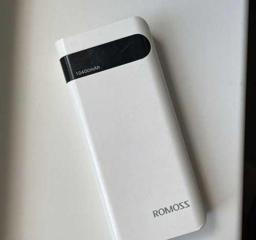 Внешний аккумулятор romoss 10000 mAh