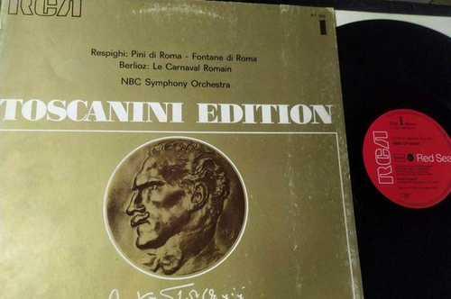 Arturo Toscanini Respighi Berlioz винил Германия
