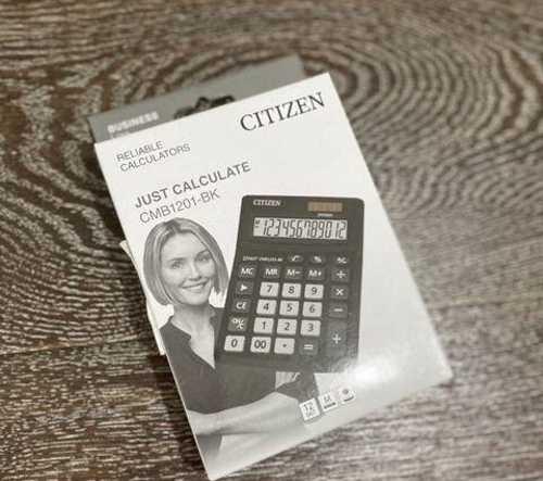 Калькулятор настольный Citizen CMB1201-BK