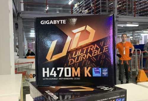 Материнская плата Gigabyte H470M K новая