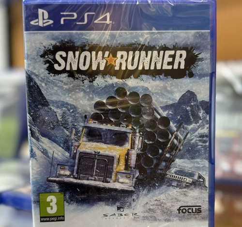 Игра SnowRunner PS4 (Новый диск)