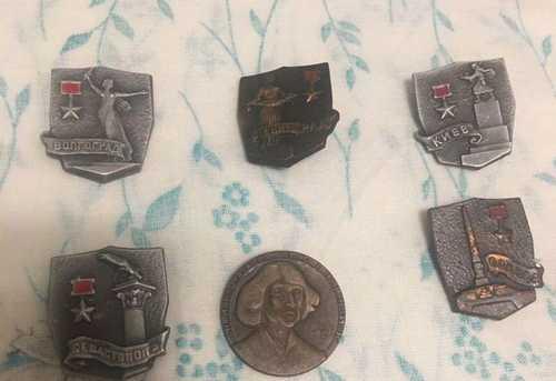 Значки,знаки,медали СССР