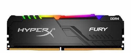 DDR4 3733Mhz Kingston HyperX fury RGB 32 гб