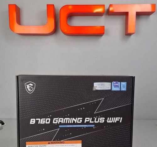 Материнская плата MSI B760 gaming plus wifi (Новая