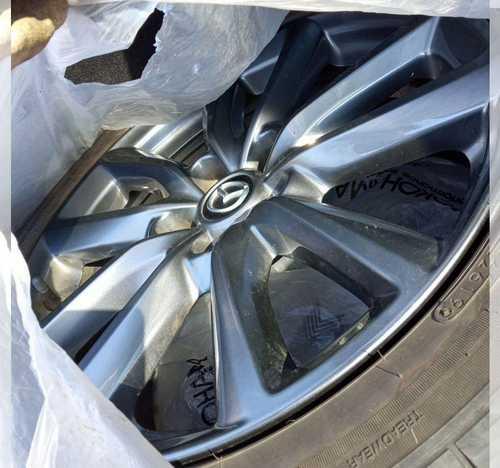 Диски с резиной r18 mazda 3 bp