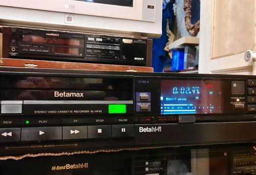 Betamax Sony SL HF55 stereo бетамакс