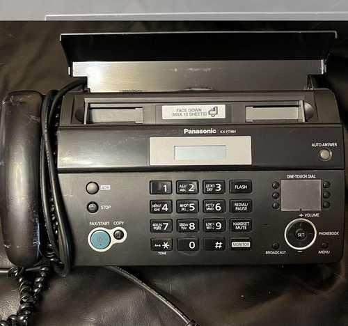 Факсы panasonic kx ft984