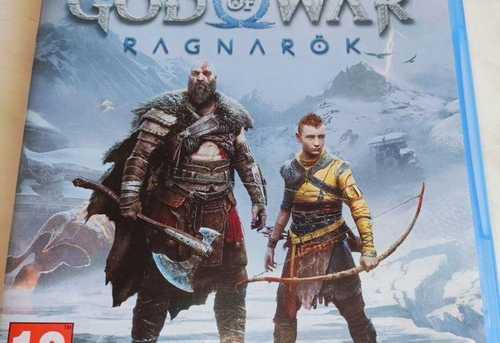 Игра God of War Ragnarok launch edition ps5 диск