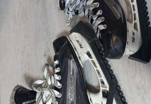 Хоккейные коньки bauer Х400 38 размер