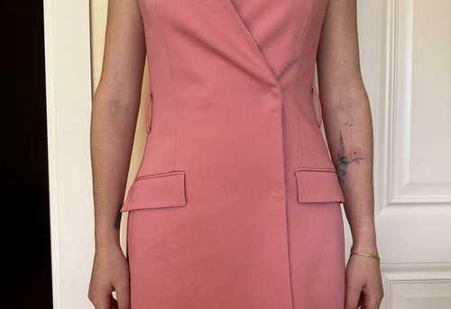 Розовое платье Zara новое