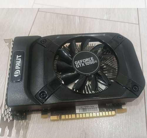 Видеокарта gtx 1050 ti 4gb palit