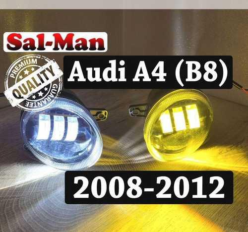 Противотуманные фары Audi A4 (B8) 2008-2012