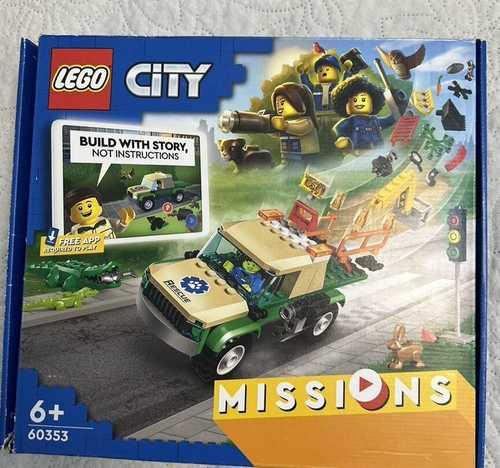 Lego City Миссии по спасению диких животных 60353