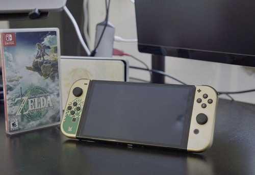 Nintendo Switch oled Zelda Edition + TotK