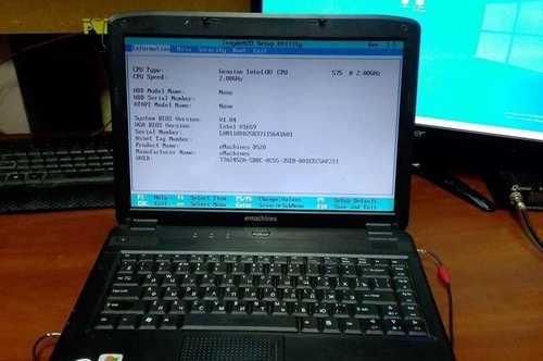 Ноутбук EMachines D520