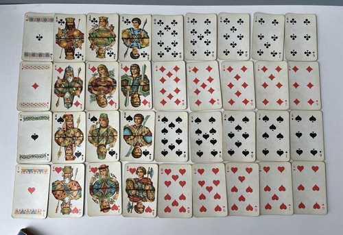 Колода сувенирных игральных карт. СССР 20 век 36шт