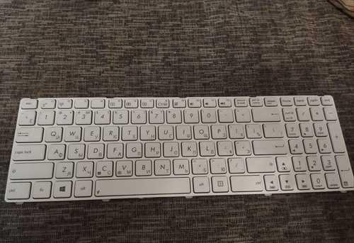 Клавиатура для ноутбука Asus -белая