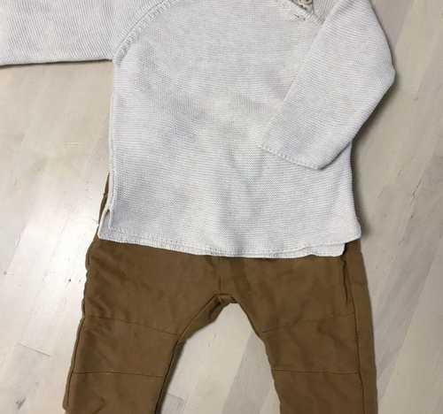 Свитер и брюки Zara 80-86