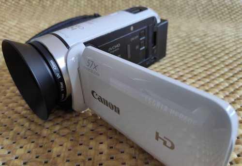 Видеокамера Canon legria HF R606 с комплектом
