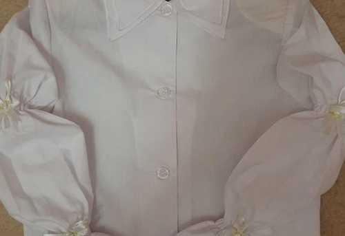 Блуза белая школьная новая