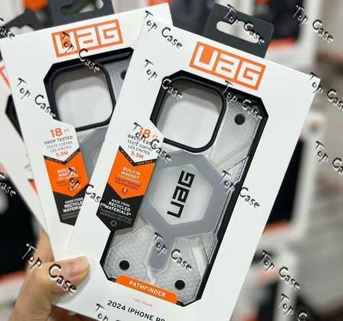 Чехол Uag Pathfinder Clear iPhone 16 Pro iCe