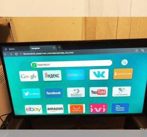 Dexp.39"(99 см).smart TV.WI-FI.доставка