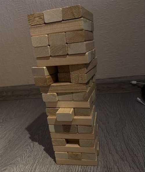 Игра падающая башня Jenga