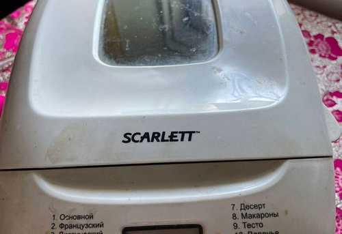 Хлебопечка scarlett