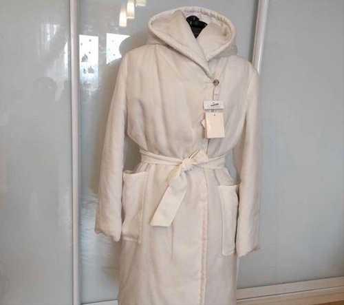 Пальто новое MaxMara оригинал silk+camello